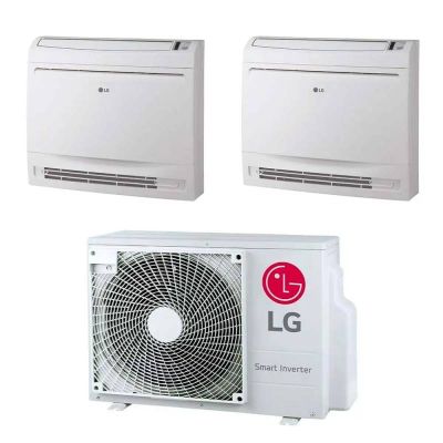 Condizionatore Midea Console Dual Split 9+12 btu con M3OG-21HFN8-Q R-32 ...